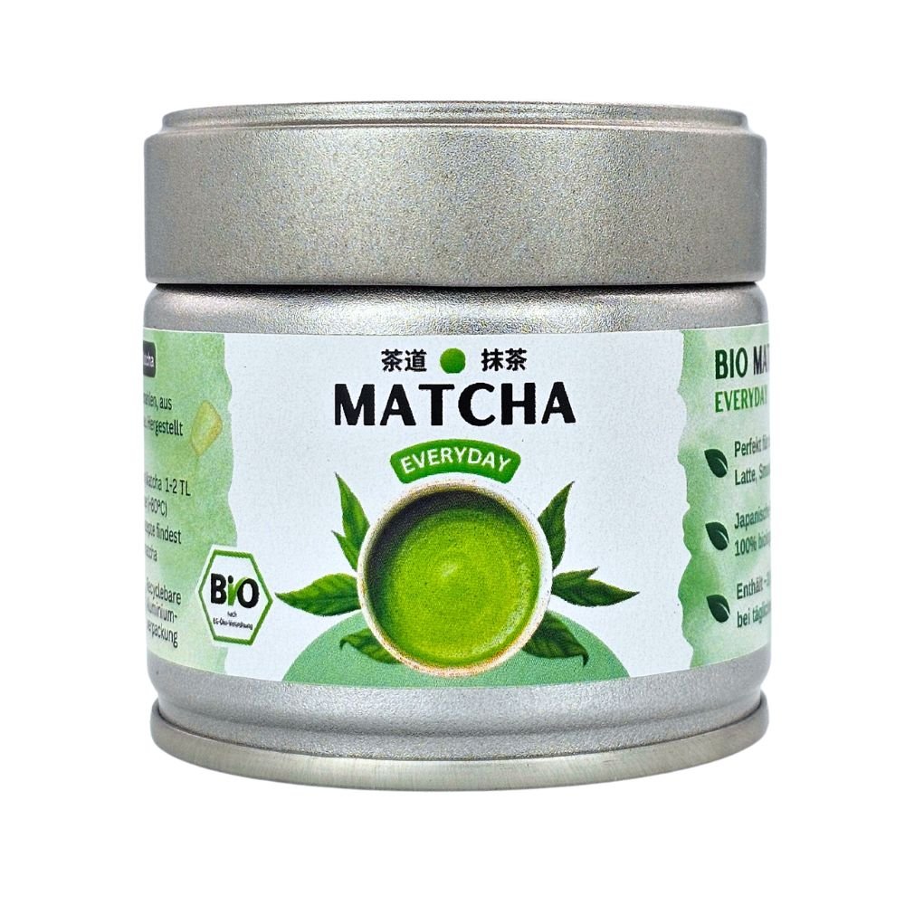 BIO Matcha Pulver 30g – Japanische Premium Qualität von Lundavy